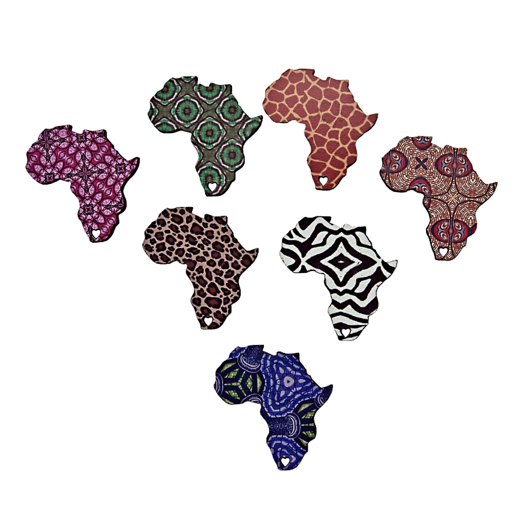Shwe Shwe Print Africa Magnets – The Eden Shop